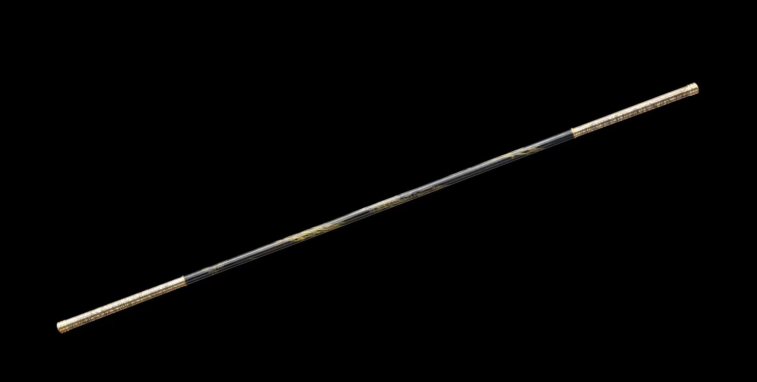 Heavy Duty Monkey King Staff Shao Lin Metal Sticks Monkey Staff ...