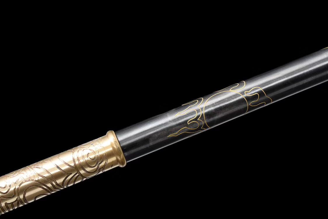 Heavy Duty Monkey King Staff Shao Lin Metal Sticks Monkey Staff ...